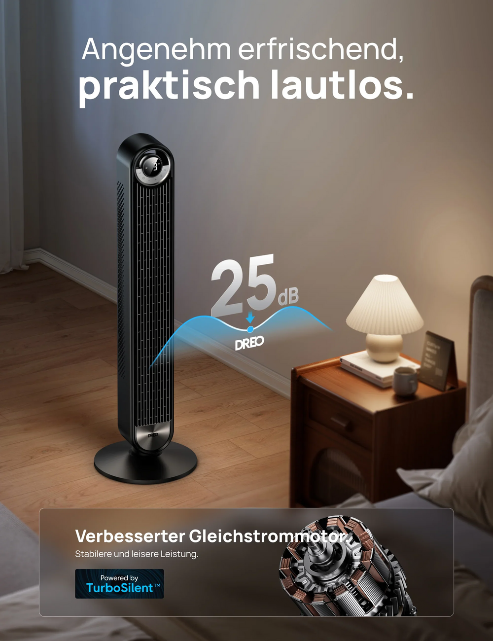 Turmventilator Cruiser Pro T2S